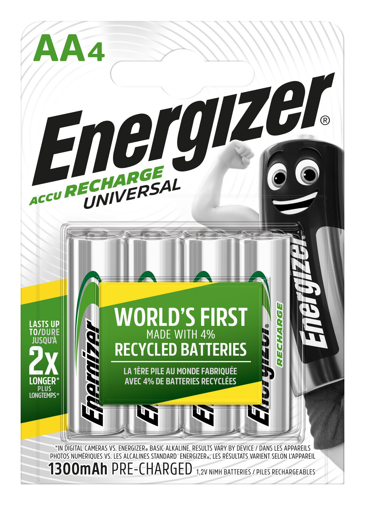 Nabíjacie batérie Energizer - MaMshop